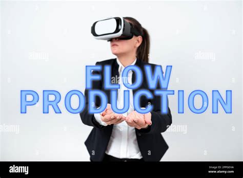 Conceptual Display Flow Production Internet Concept Items Are Produced From One Processing Step