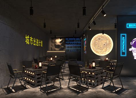 小酒馆设计余温啊 站酷zcool