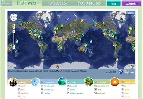 Impactos Das Mudanças Do Clima Ganham Mapa Interativo Oeco