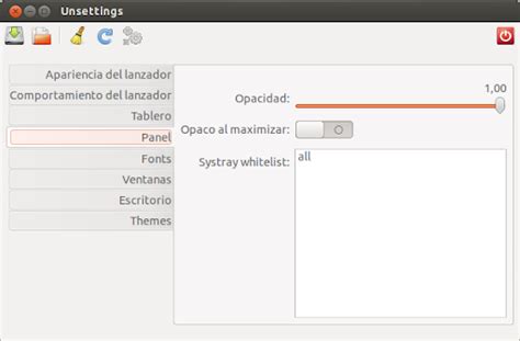Unsettings U Otra Posibilidad De Personalizar Ubuntu Y Unity Atareao