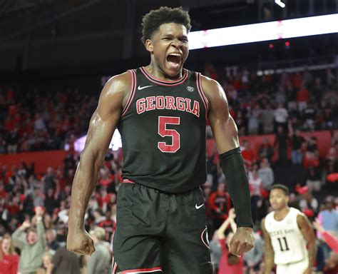 Edwards Scores 29 Points As Georgia Tops Texas A M 63 48