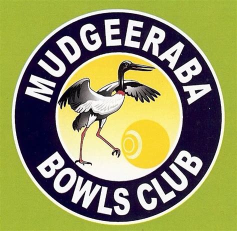 Vintage Mudgeeraba Bowls Club Logo