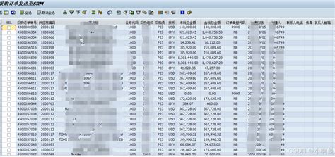 Sap 集成srm系统 同步po Sap Srm系统 Csdn博客