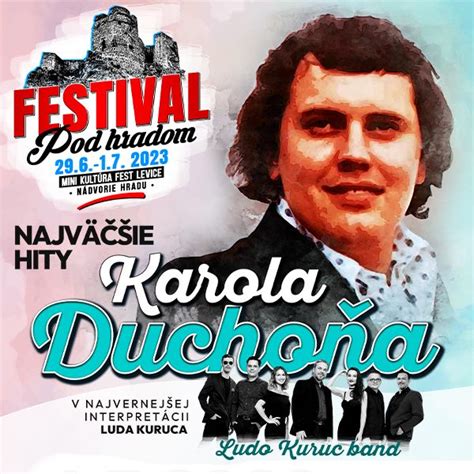 Najväčšie hity Karola Duchoňa v podaní Ludo Kuruc Band TICKETPORTAL vstupenky na dosah