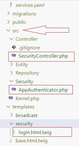 Authentification Et Inscription Avec Symfony Apcpedagogie