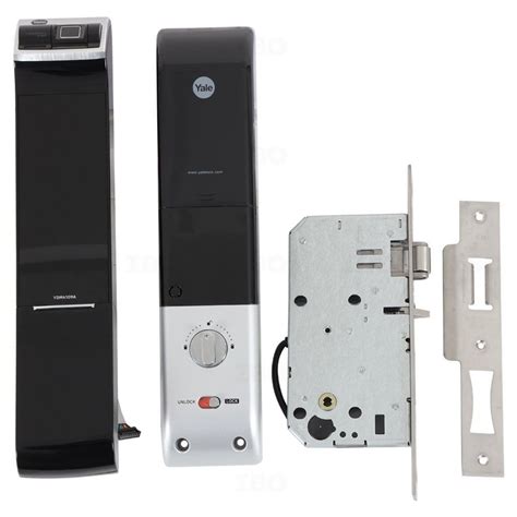 Buy Yale Ydm4109 Rl Black Ss Finish Door Lock On And Store