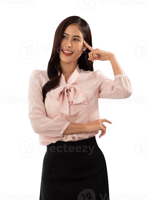 Portrait Of A Smiling Asian Woman Cutout Png File 13167592 Png