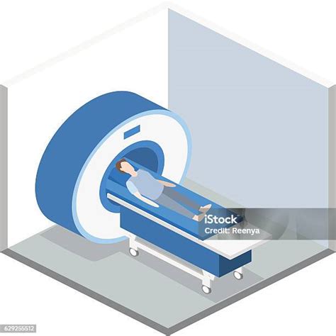 Isometric 플랫 3d 병원 의료 Mri 웹 일러스트 3차원 초음파에 대한 스톡 벡터 아트 및 기타 이미지 3차원 초음파 3차원 형태 Cat 스캔 Istock