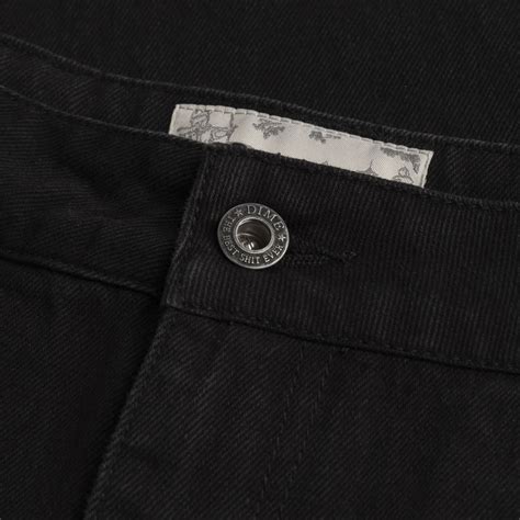 Dime Relaxed Denim Pants (Black) - DIME23D2F34BLK - Consortium