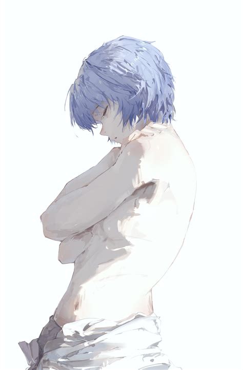 Ayanami Rei Rei Ayanami Anime Adult Evangelion Anime Ero