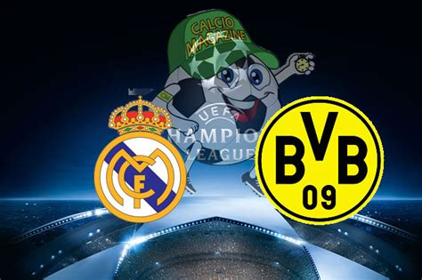 Real Madrid Dortmund 5 2 Diretta Live E Risultato Finale