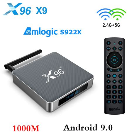 Android TV Kutusu X96 X9 Amlogic S9android Android 9 0 1000M 4GB 32GB