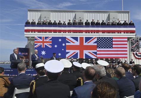 Aukus Pact Enters Agreement To Collaborate On Developing Hypersonic Weapons