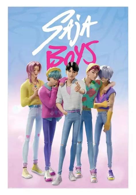 Poster Saja Boys Las Guerreras K Pop 92 X 61 Cm