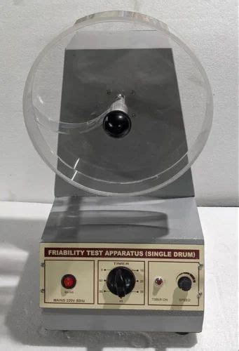 Single Drum Friability Test Apparatus For Laboratory Size 350 X300x450mm At ₹ 4000 Piece In