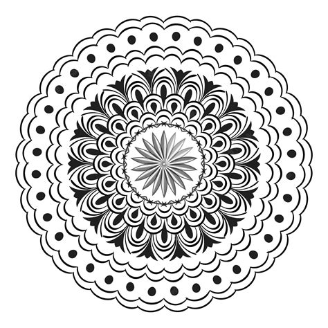 Premium Vector Mandala Art Design In Circle