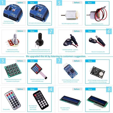 Elegoo Mega R Project The Most Complete Ultimate Starter Kit With Tutorial Compatible With