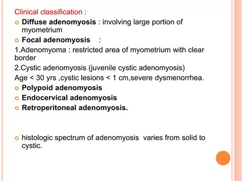 Adenomyosis Pptx