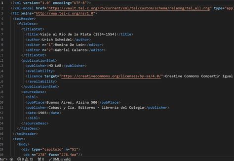 Marcado De Textos En Xml