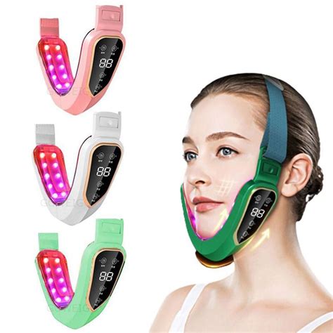 Face Lifting Massager Led Photon Therapy Face Slimming Vibration