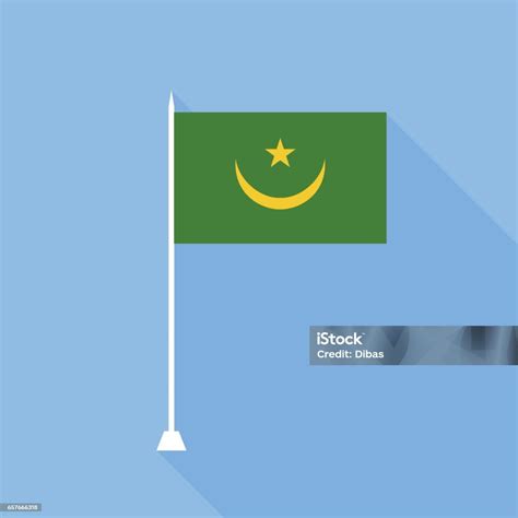 モーリタニア旗 アフリカのベクターアート素材や画像を多数ご用意 アフリカ イスラム教 イラストレーション Istock