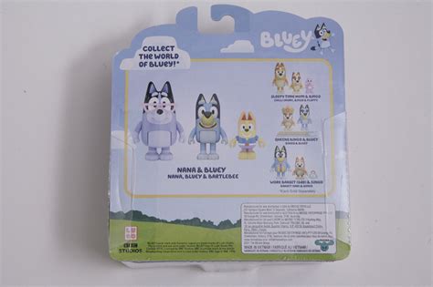 Bluey Figures Nana And Bluey With Bartlebee Brand New Series 6 4595475901