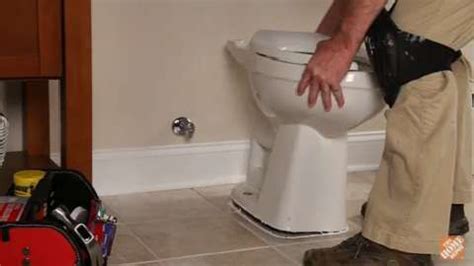 Learn How To Replace A Toilet And See Step By Step Instructions For Removing The Old Toilet And