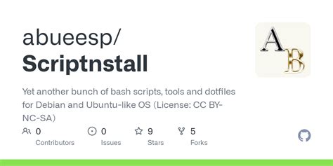 Github Abueespscriptnstall Yet Another Bunch Of Bash Scripts Tools