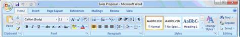 Microsoft Office Fluent Official Name For Ms Office 2007 Ribbon Based