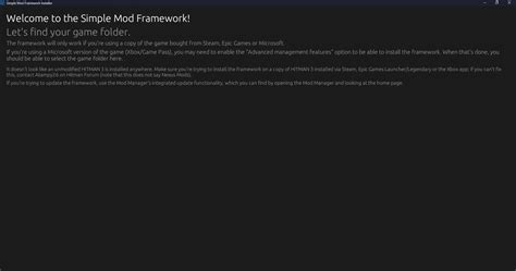 simple mod framework at hitman 3 nexus mods and community