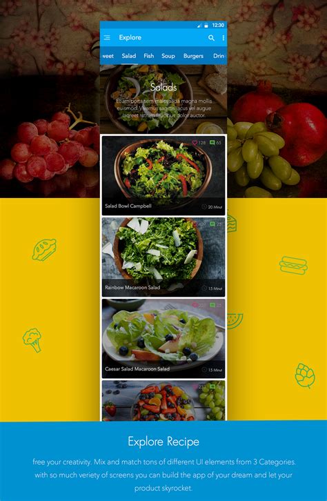Mobile Recipe Application Mobile Restaurant Apps On Behance