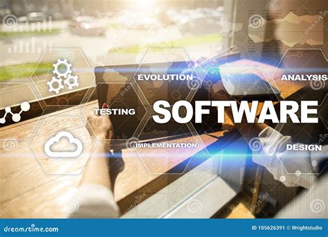 software development data digital programs system technology concept