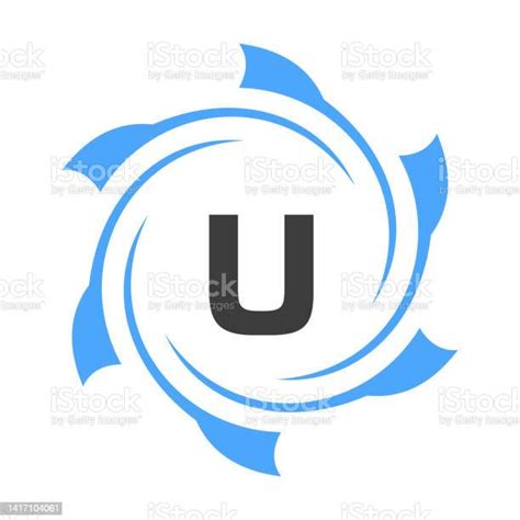편지 U 비즈니스 및 기업 로고 서명 서클 벡터 템플릿이 있는 기술 로고 개념 개념에 대한 스톡 벡터 아트 및 기타 이미지 개념 건설 산업 건축 Istock