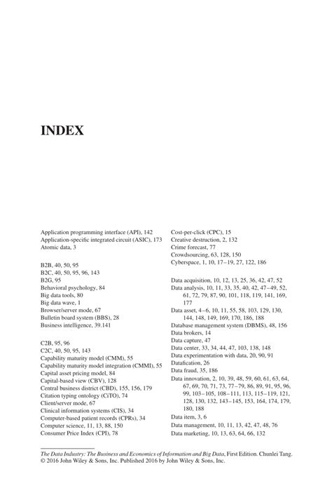 Pdf The Data Industry The Business And Economics Of Information And