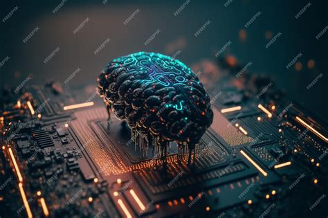 Ai 머신러닝 빅데이터 네트워크 연결 배경 과학과 인공지능 기술 혁신과 미래형 딥러닝 인공지능 다음 단계 프리미엄 사진