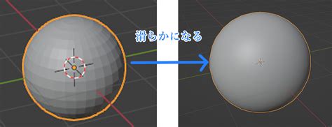 【blender】一部のみを滑らかにする方法 わたしの教科書