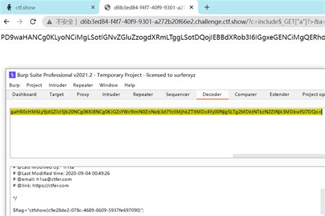 CTFshow Web入门 Web 镜坛主 博客园