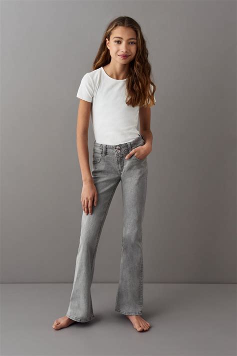 Jeans Grå Gina Tricot