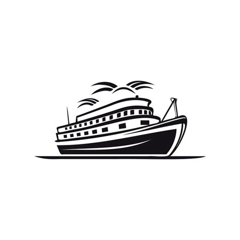 Boot Logo Pictogram Vector Premium Vector