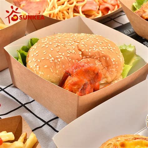 Wholeale Disposable Take Away Food Grade Customized Printing High