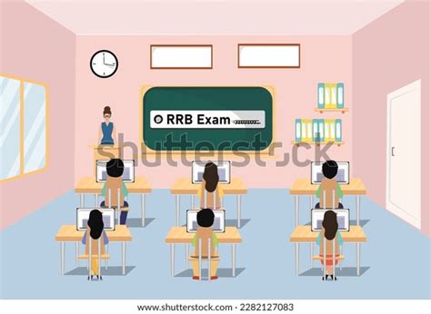 Indian Students Giving Exam Over 1 Royalty Free Licensable Stock
