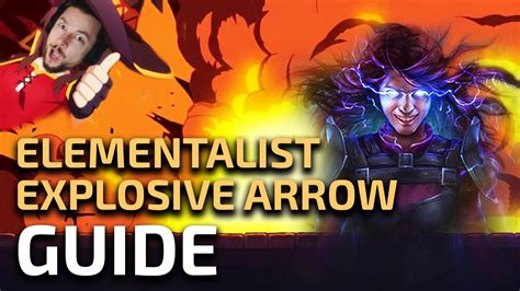 Explosive Arrow Elementalist HC Build Guide By RaizQT YouTube