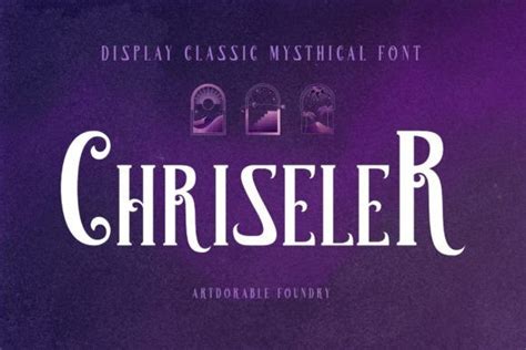 Chiseler Font Free Font
