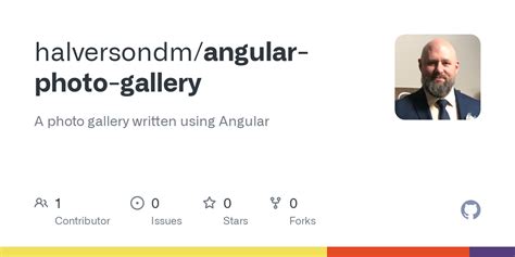 GitHub Halversondm Angular Photo Gallery A Photo Gallery Written Using Angular