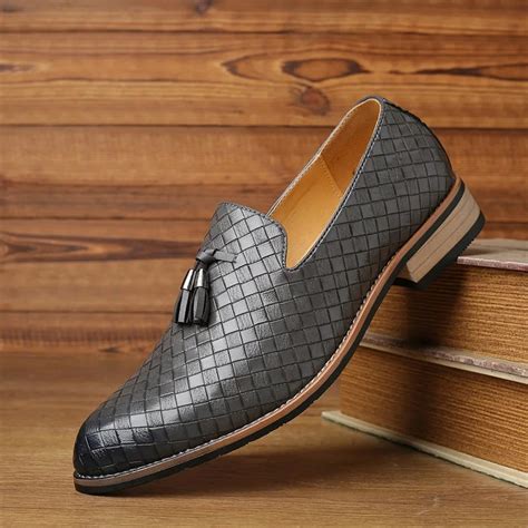Prestige Weave Leather Moccasins Parker And Finch