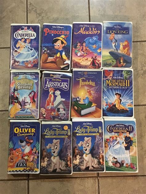 Rare Disney Vhs Tapes Ubicaciondepersonascdmxgobmx
