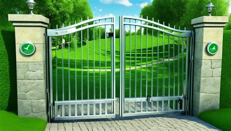 best automatic chain link gate opener deals hik security