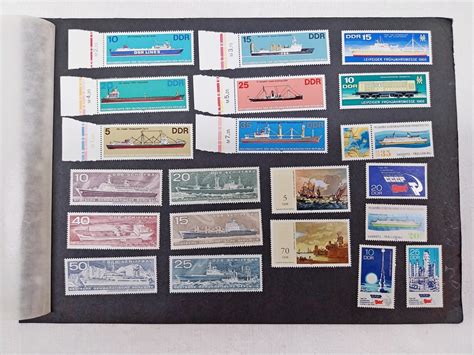 21 Postage Stamps From Ddr From 1970s 1980s East Germany Etsy