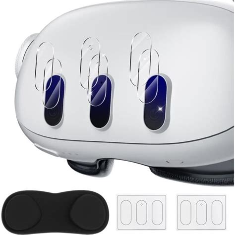 6 Pièces Protection Caméra 1 Couverture Objectif Pour Meta Quest 3