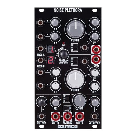 Befaco Noise Plethora A Multitimbral Noise Monster In 14hp